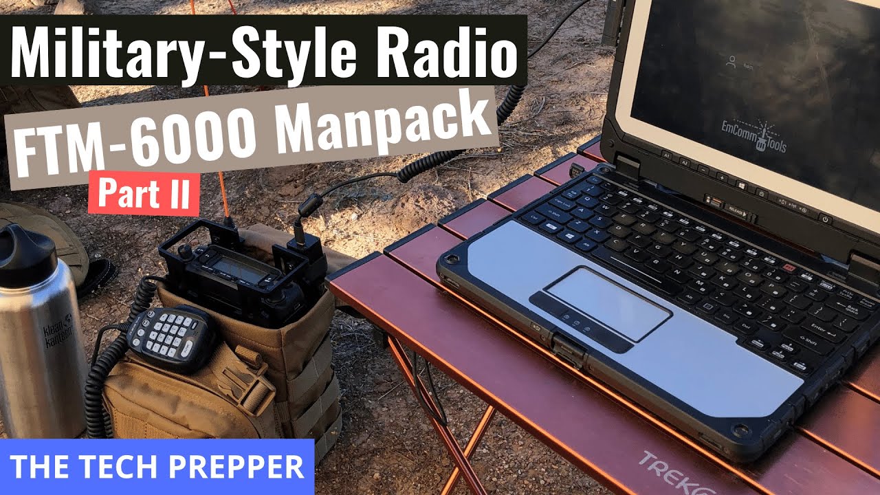 Military-Style Radio - FTM-6000 Manpack - Part II - YouTube