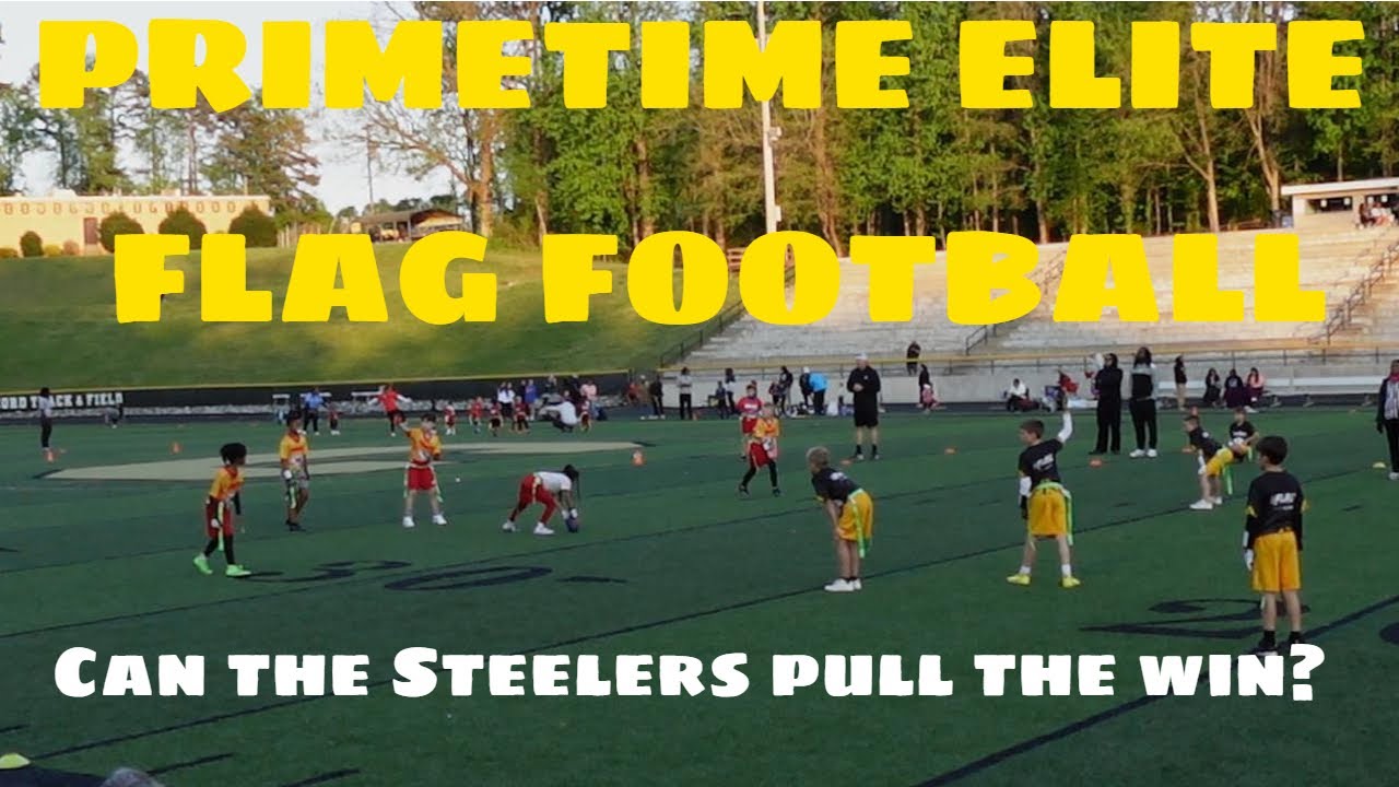 Kids flag football; can they pull the big WIN? - YouTube