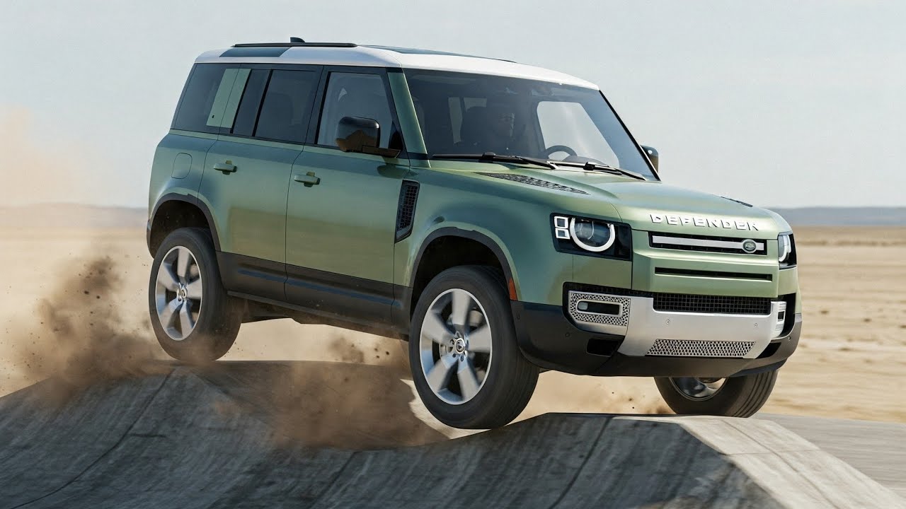Land Rover Defender OCTA Extreme Suspension Test -(BeamNG Drive) - YouTube