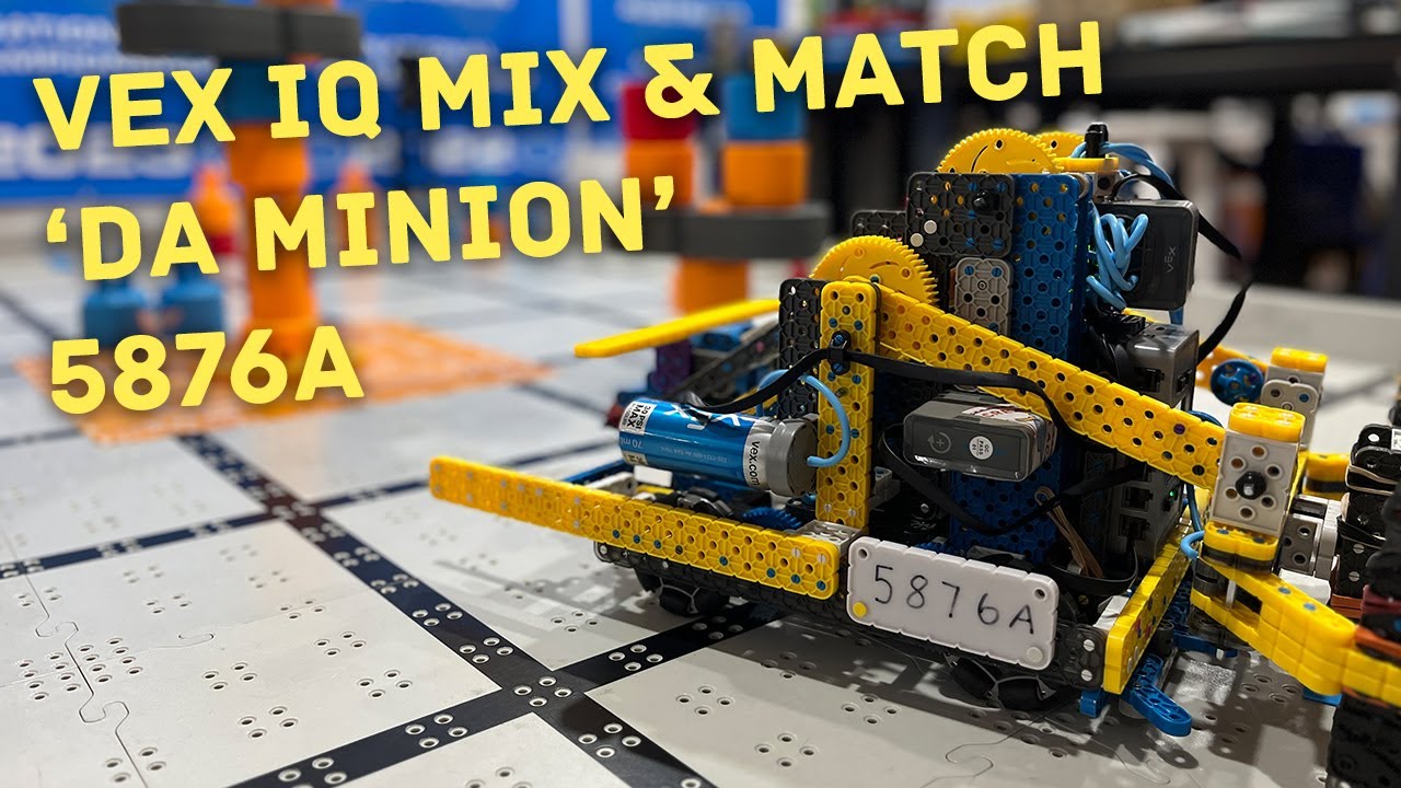 VEX IQ Mix and Match Robot Reveal 'Da Minion' 5876A Abbotsleigh Junior ...
