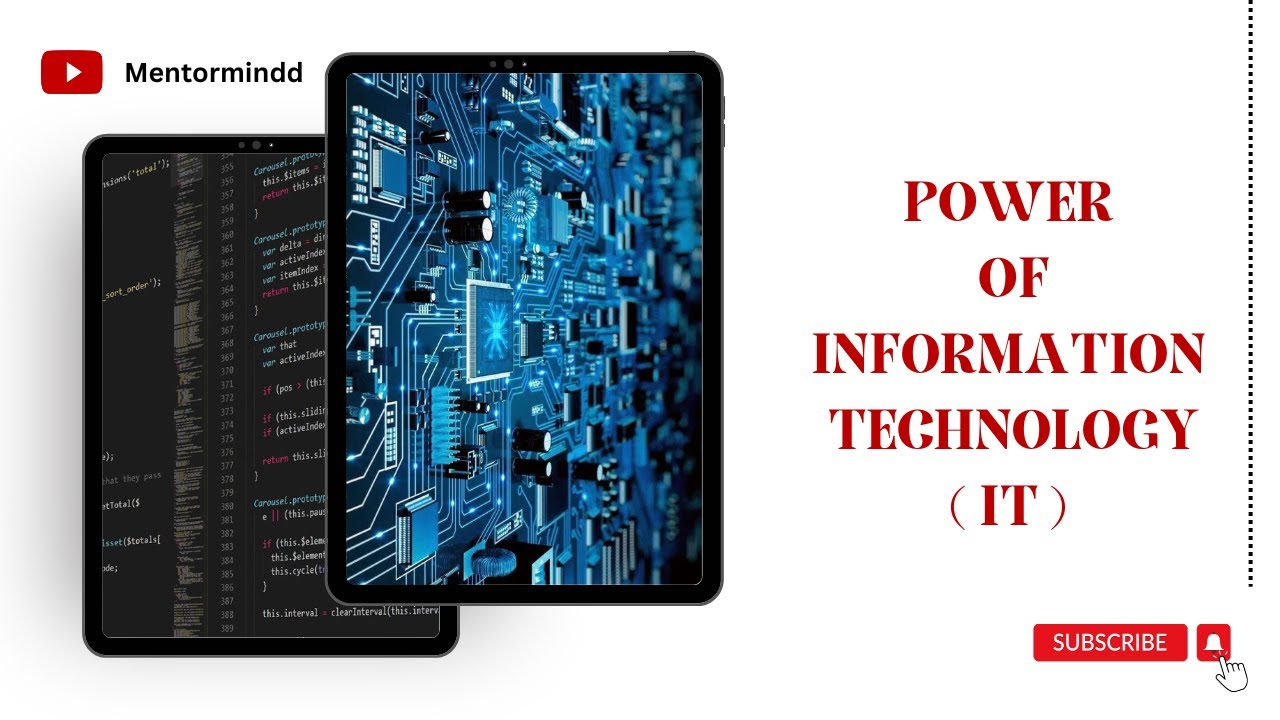 POWER OF INFORMATION TECHNOLOGY ( IT ) - YouTube