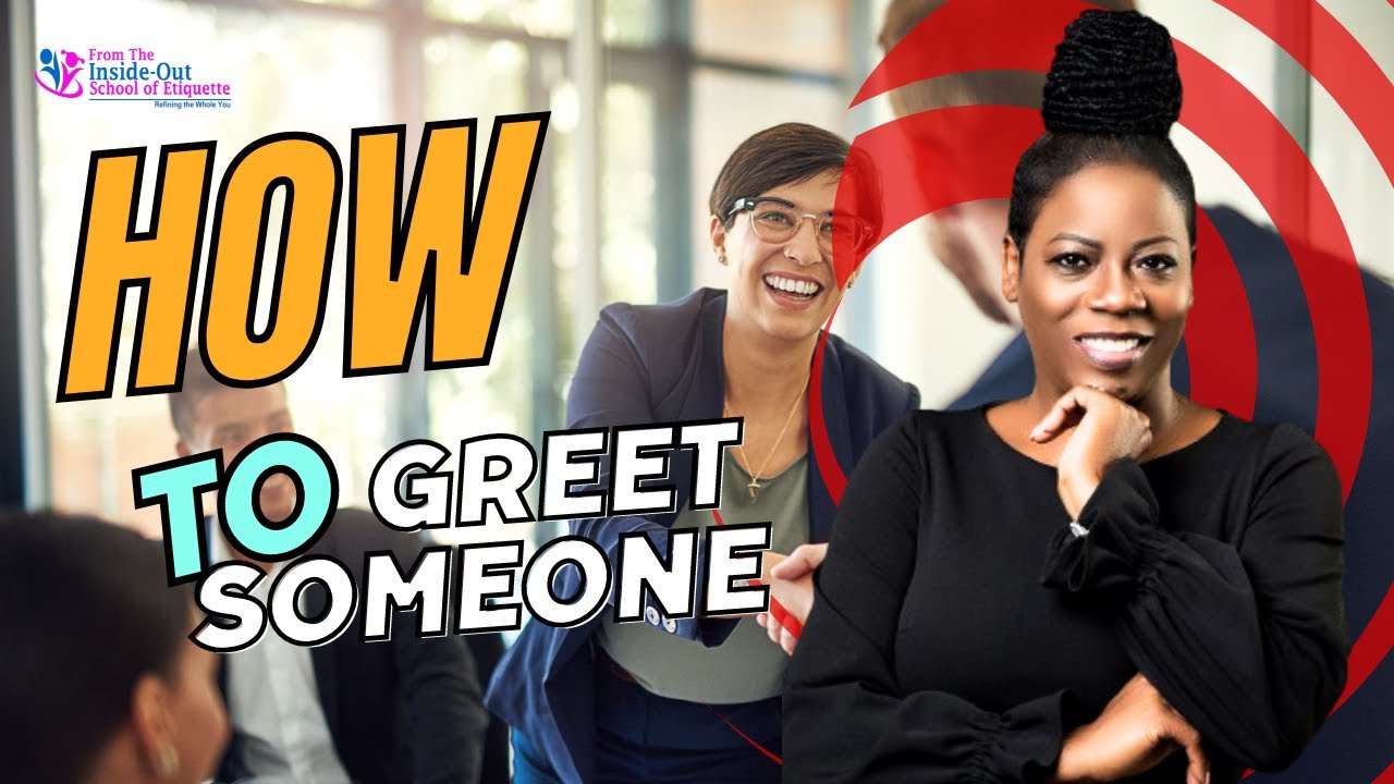 How to give a firm handshake l How to greet someone l handshake - YouTube