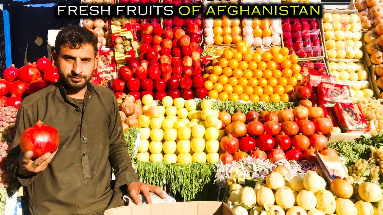 Fresh Fruits of Afghanistan - YouTube