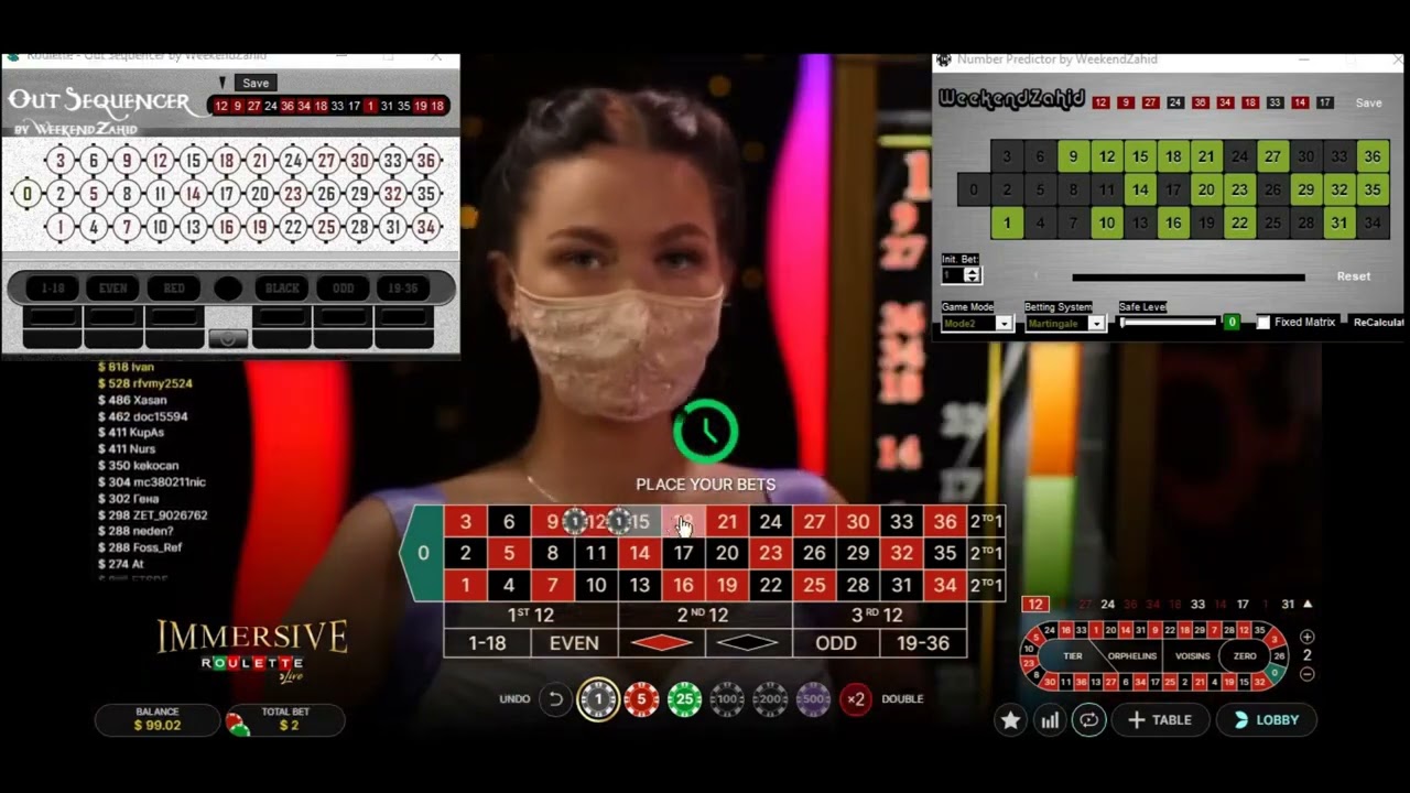 Roulette Software : Number predictor software & Out sequencer Software ...