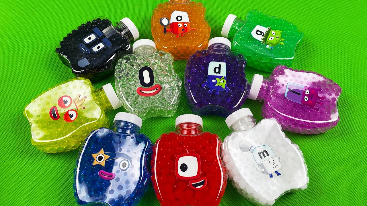 Numberblocks & Alphablocks - Looking Orbeez With Apple Shape Colorful ...