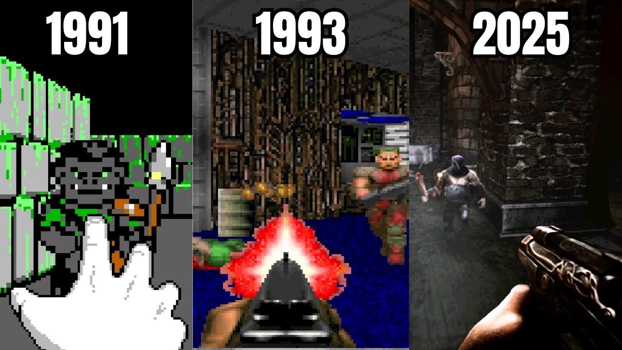 Evolution of 2.5D FPS Games (1991-2025) - YouTube
