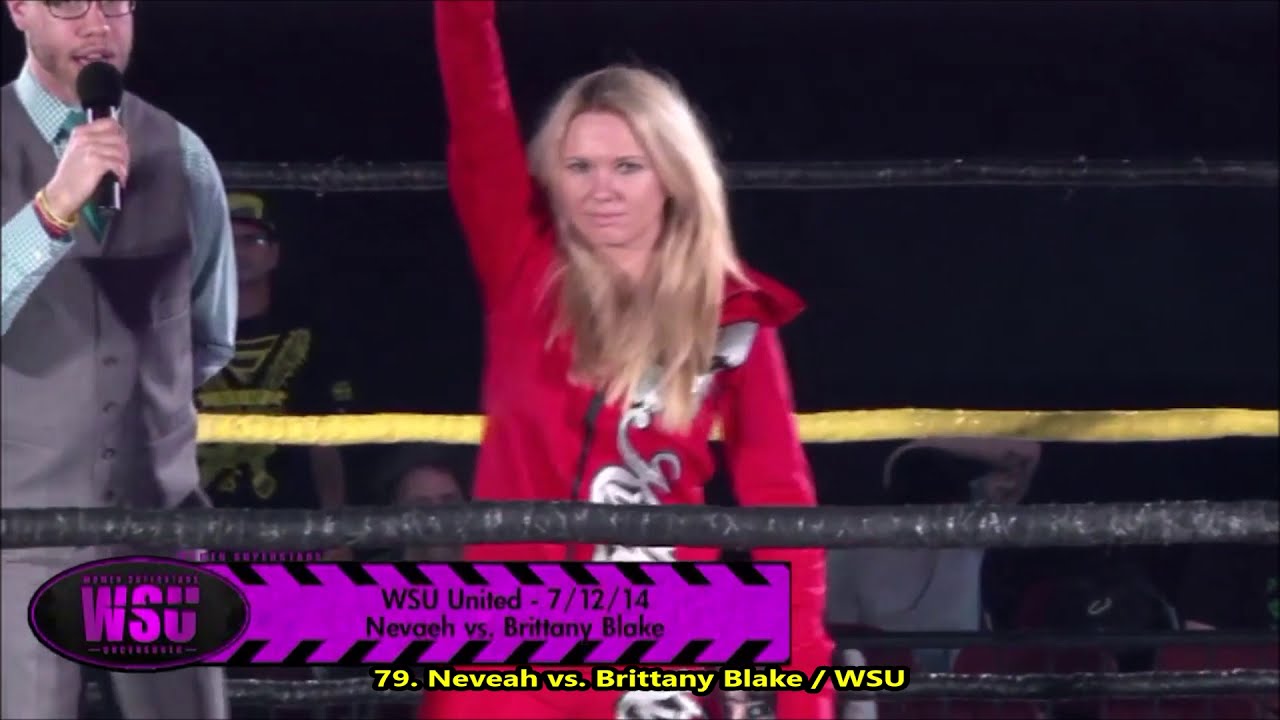 Nevaeh / Elizabeth Crist - All Rainmaker DDT, Piledriver, Suplex & STO ...