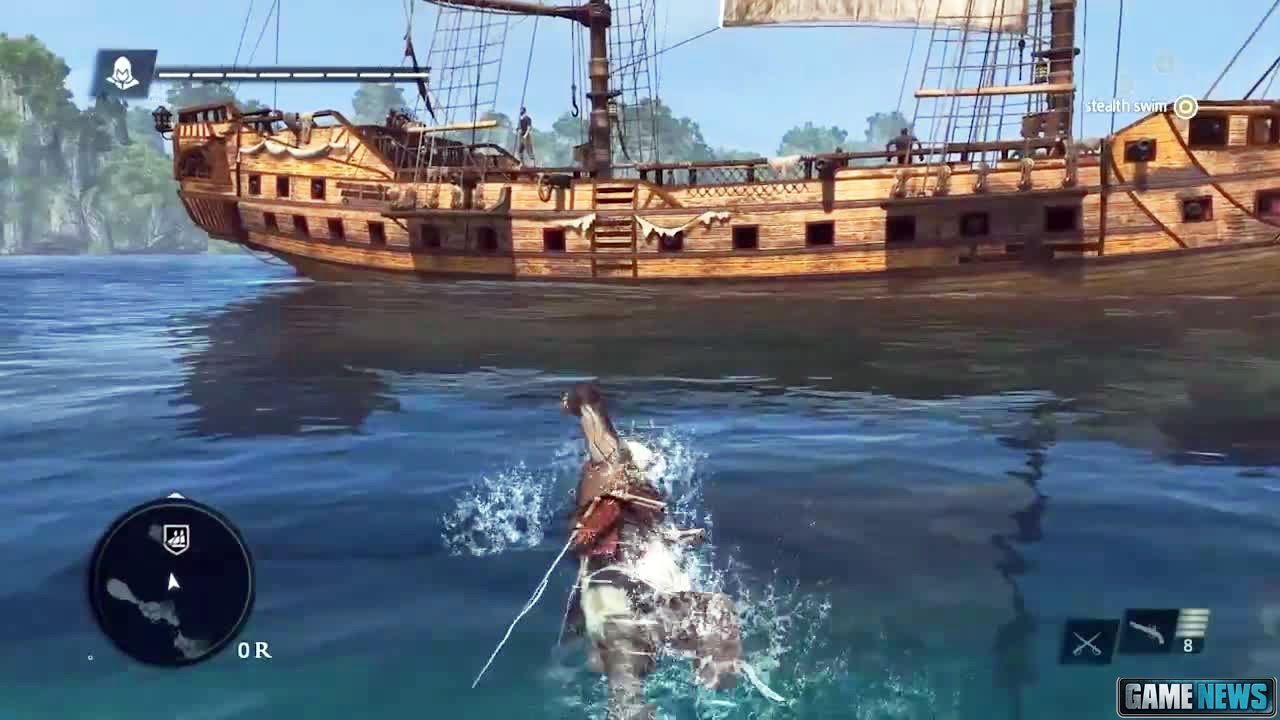 Assassin's Creed 4 Caribbean Gameplay (13 Minutes) - YouTube