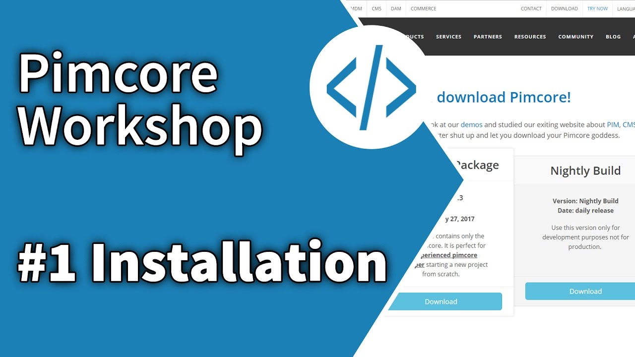 Pimcore 4 Workshop #1: Installation [Tutorial/deutsch] - YouTube