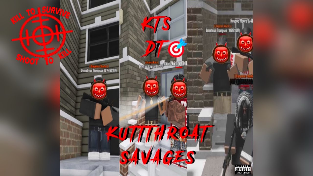 KTS DT - Kutthroat Savages (Official Roblox Drill Music Video / South ...