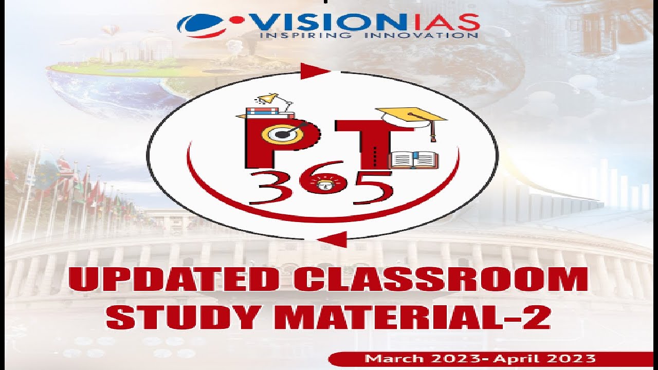 PT 365 UPDATED PART 2 || PT 365 POLITY || VISION IAS PT 365 || UPSC ...