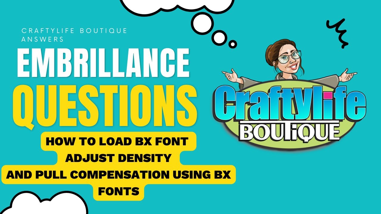 How to load BX fonts and adjust pull compensation and density on the ...