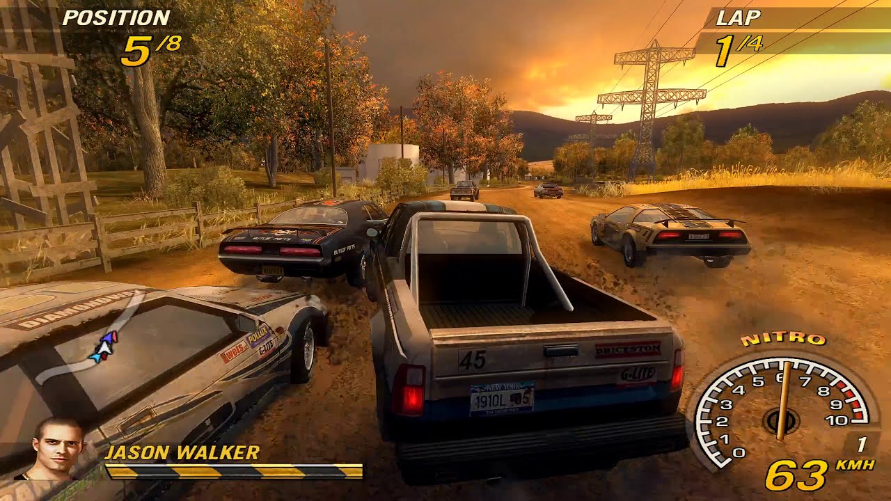 FlatOut 2 - Gameplay (60fps 1440p) - YouTube