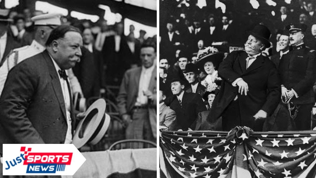 April 14, 1910 President Taft Throws Out First Pitch at MLB Game ...