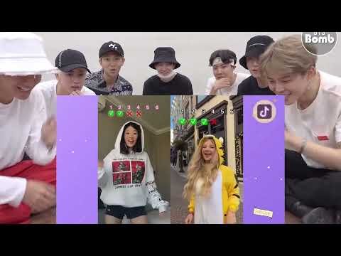 BTS REACTION Kika Kim vs Tiktokers