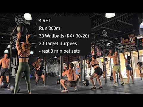 WOD: Run, WBS, Burpees - YouTube