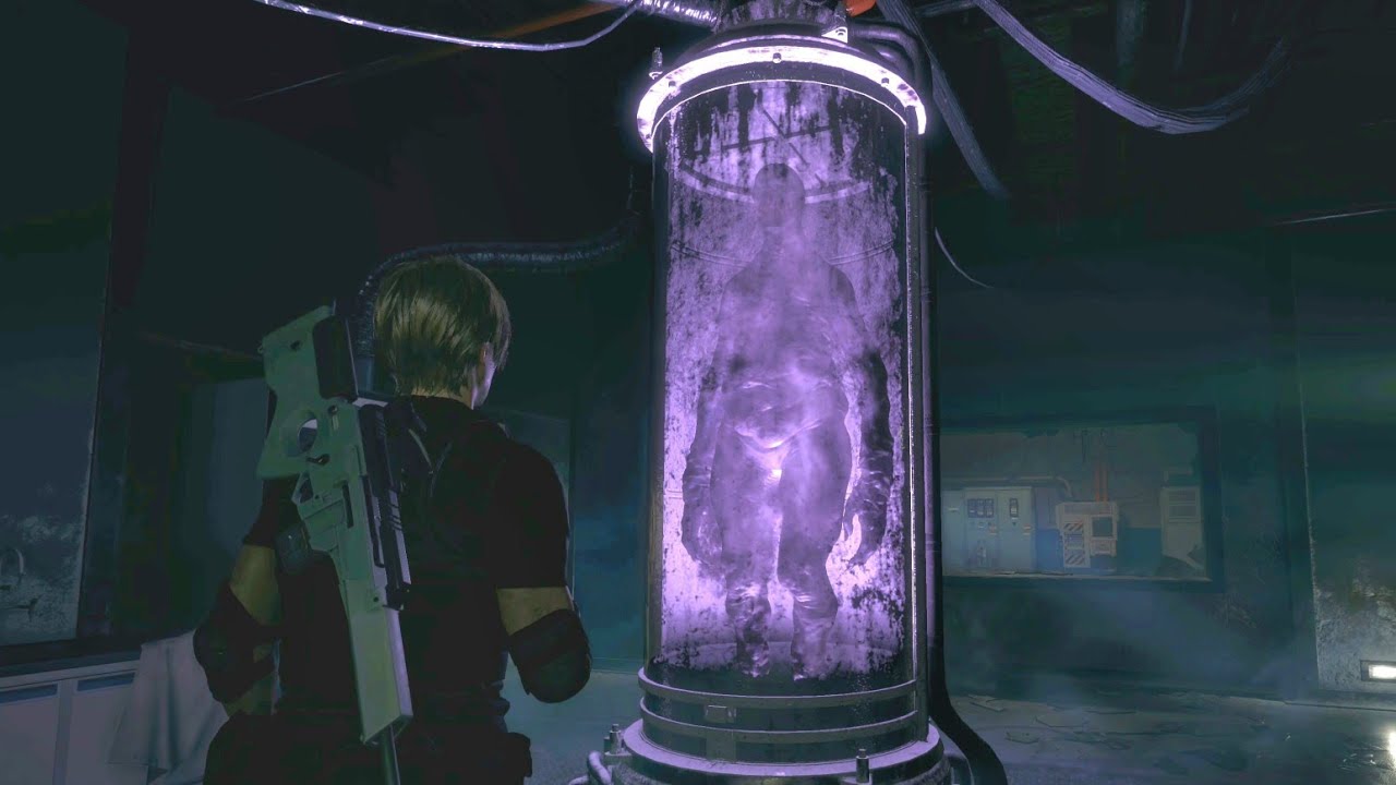 Resident Evil 4, Regenerators attack. Biosensor scope. PS5 60FPS - YouTube