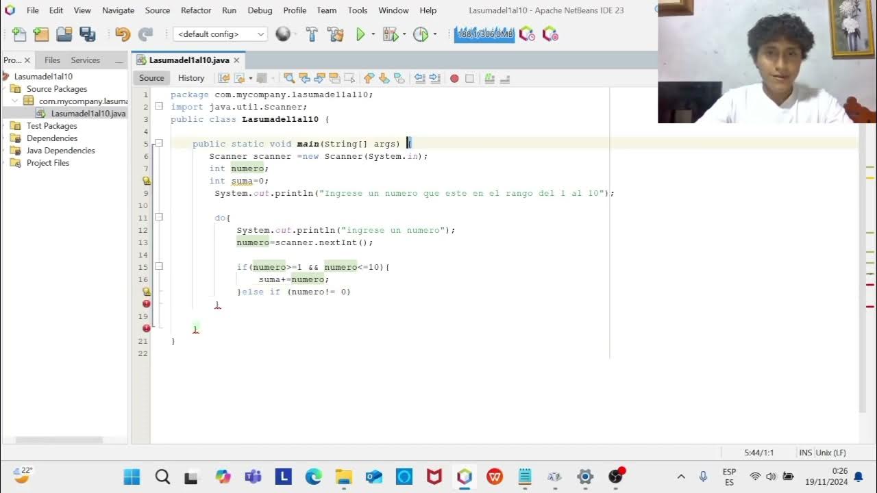 ejercicio de programación en NetBeans - YouTube