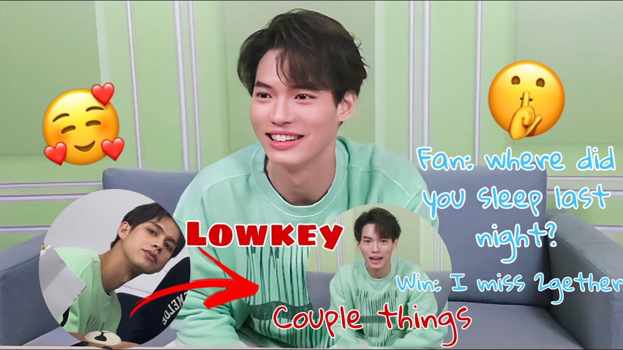 Win Metawin Cute Moments in LIVE and he Spills some tea😳🍊 - YouTube