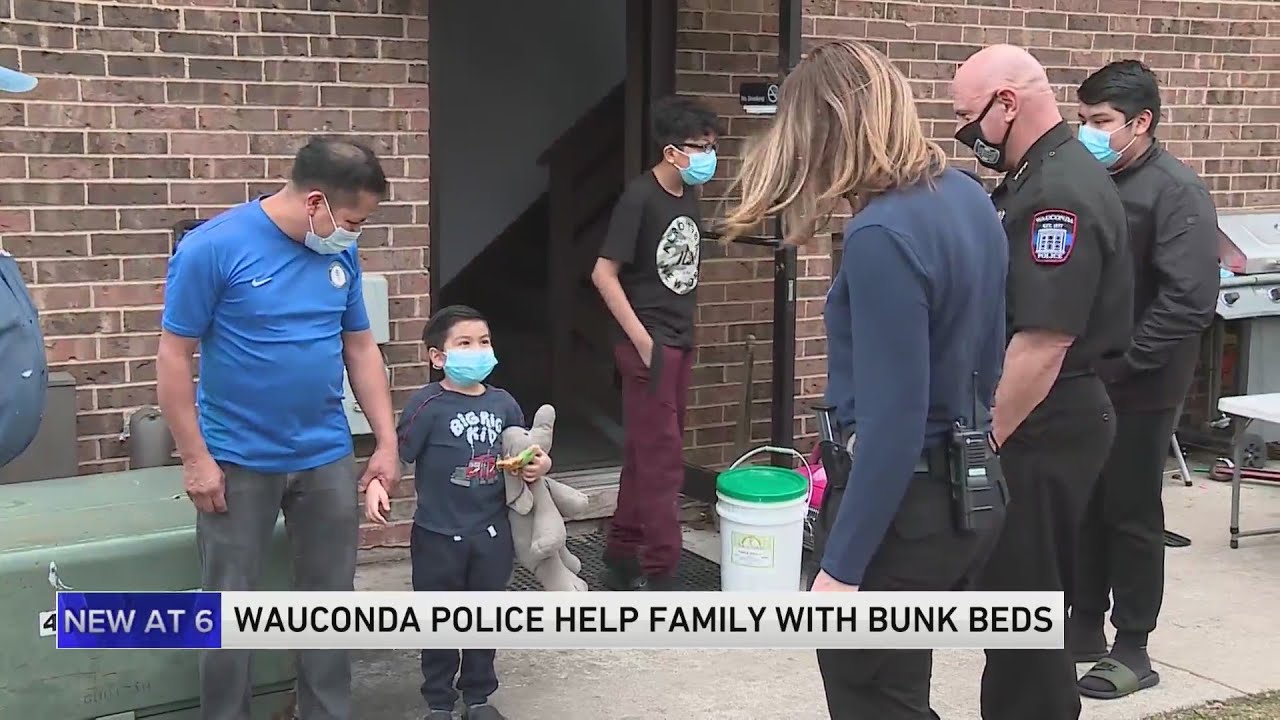 After recent loss of mother, Wauconda police help family by gifting ...