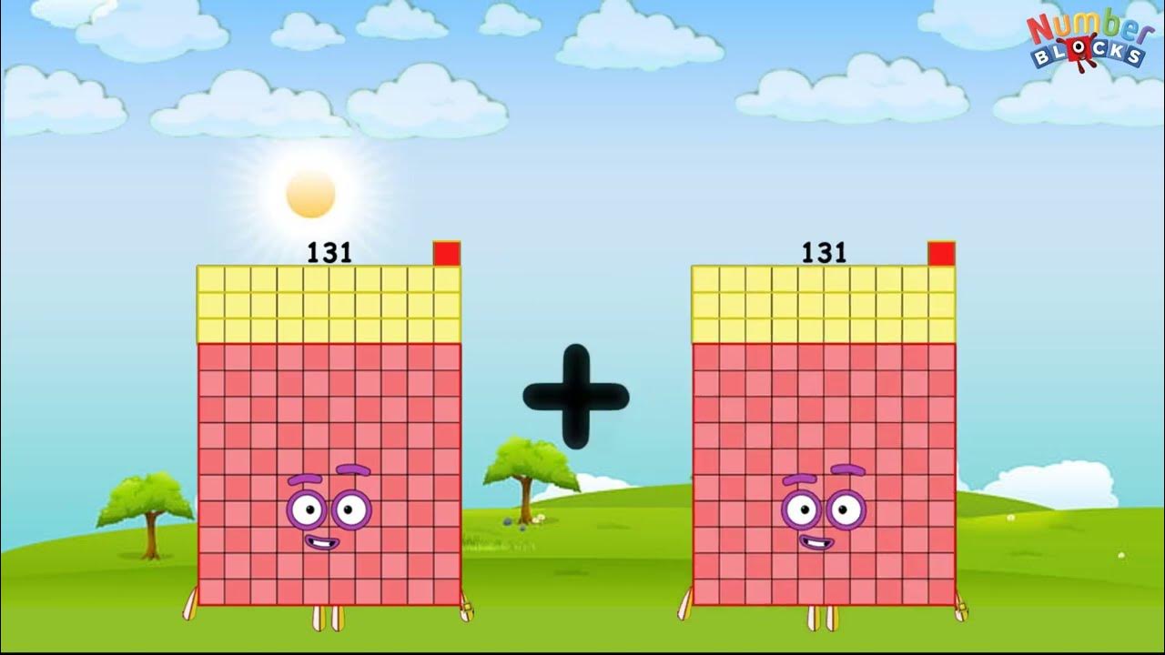 Numberblocks Learn 2 Same Number Addition 123 upto 140 | Addition Number | Numberblocks ...