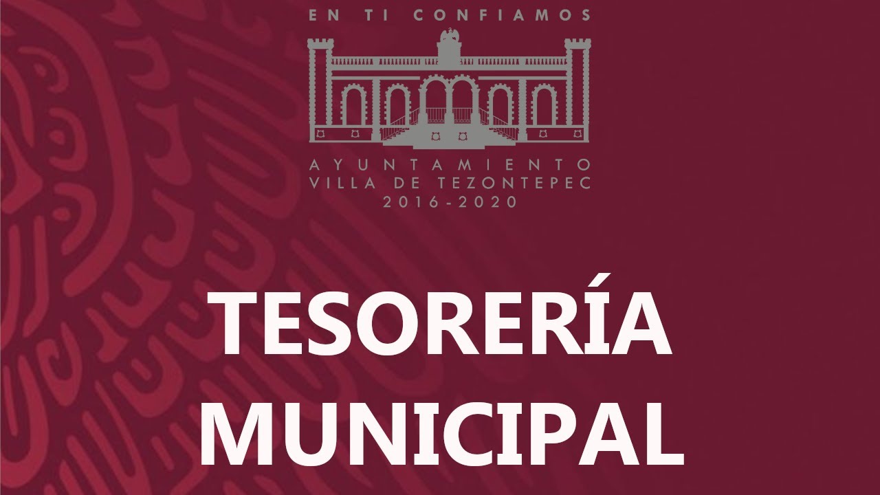 TESORERÍA MUNICIPAL - YouTube