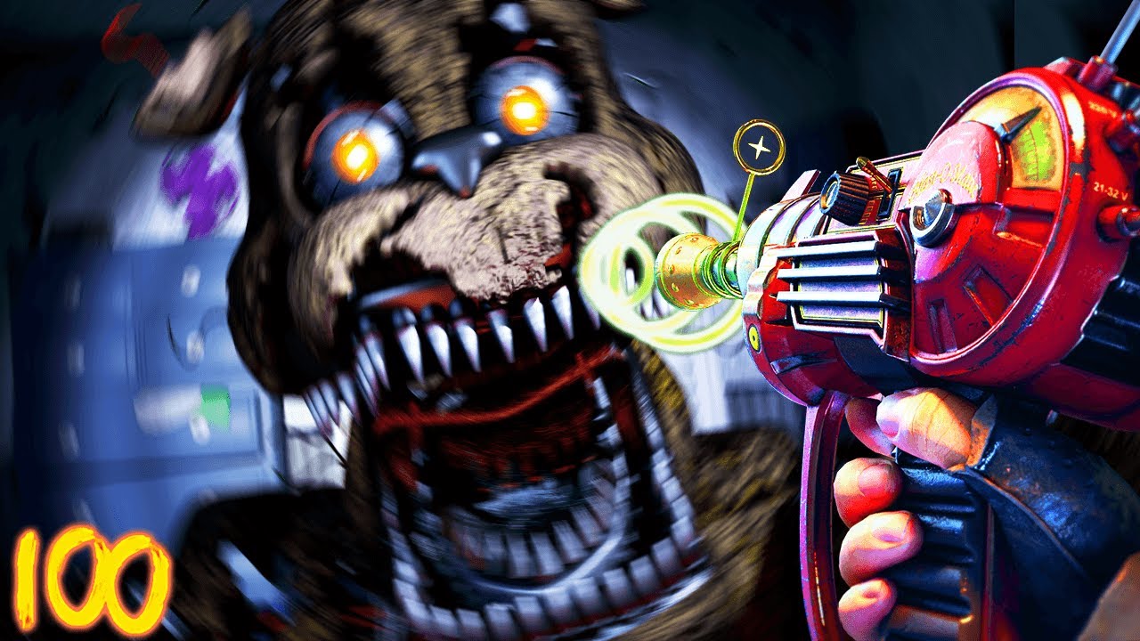 COD ZOMBIES "FNAF" MODDED MAP... - YouTube