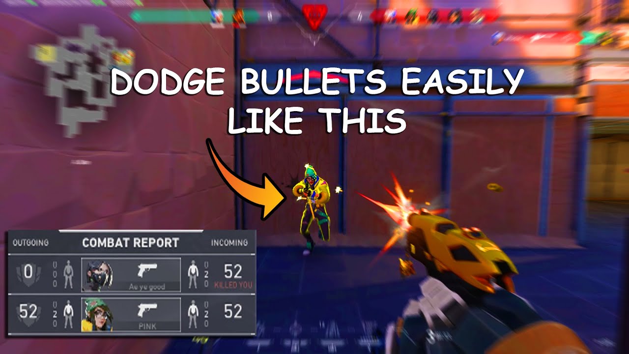 How to dodge bullets in Valorant - YouTube