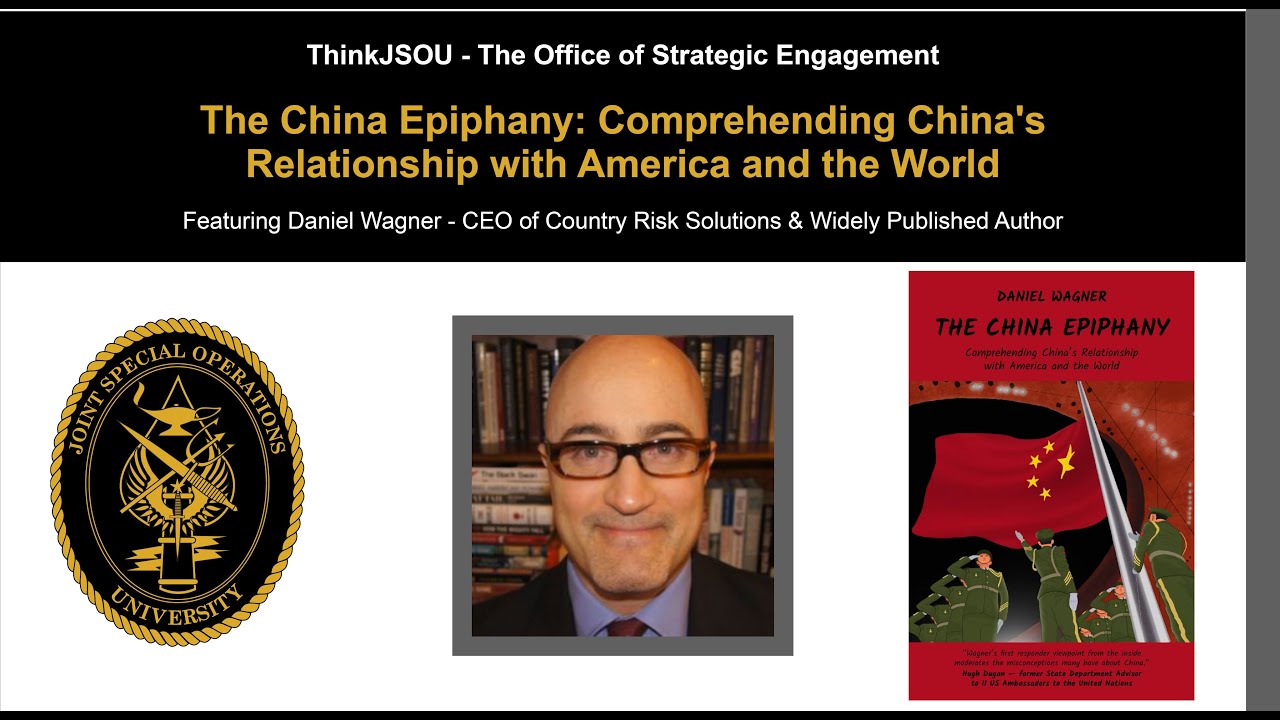 Interview with Mr. Daniel Wagner: author of “The China Epiphany" - YouTube