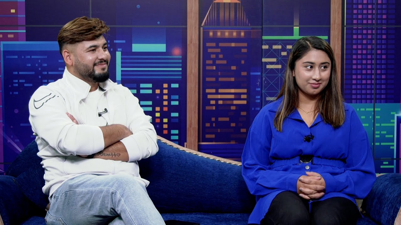 Roshna Adhikari & Puru Sigdel in Celeb Chat | Promo | Ranjit Poudel ...