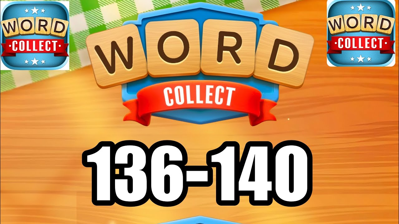 WORD COLLECT level 136 137 138 139 140 - YouTube