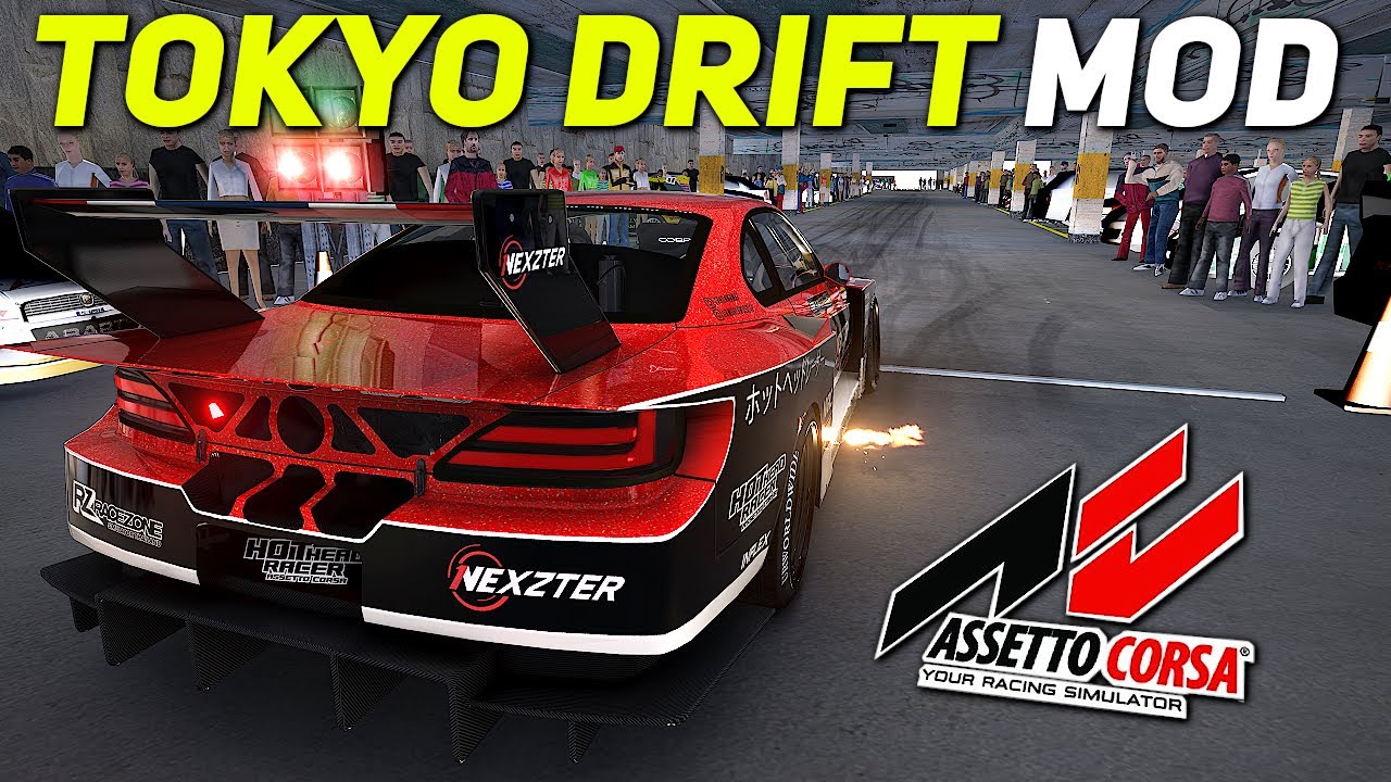 TOKYO DRIFT in ASSETTO CORSA - YouTube