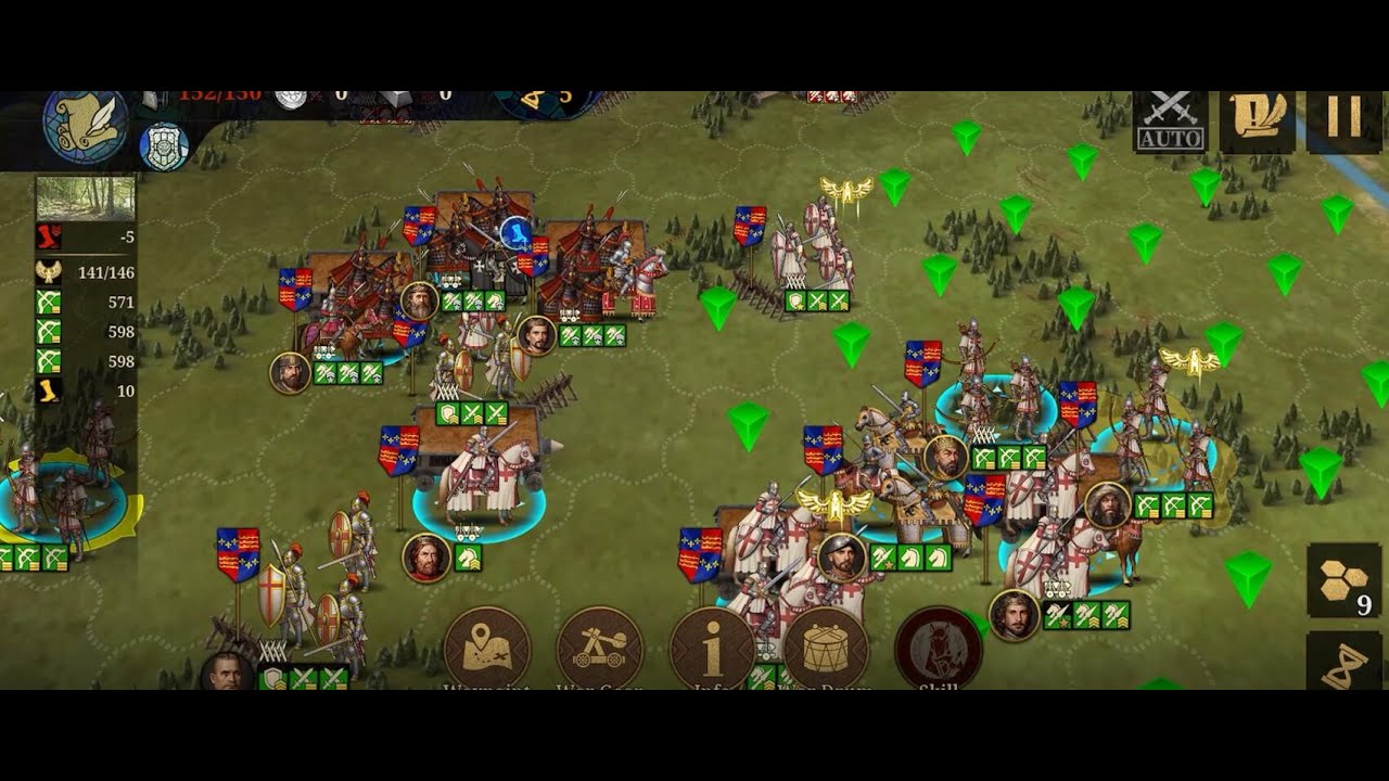 European War VII Medieval Campaign Mode Chapter #14 Hundred Years' War ...