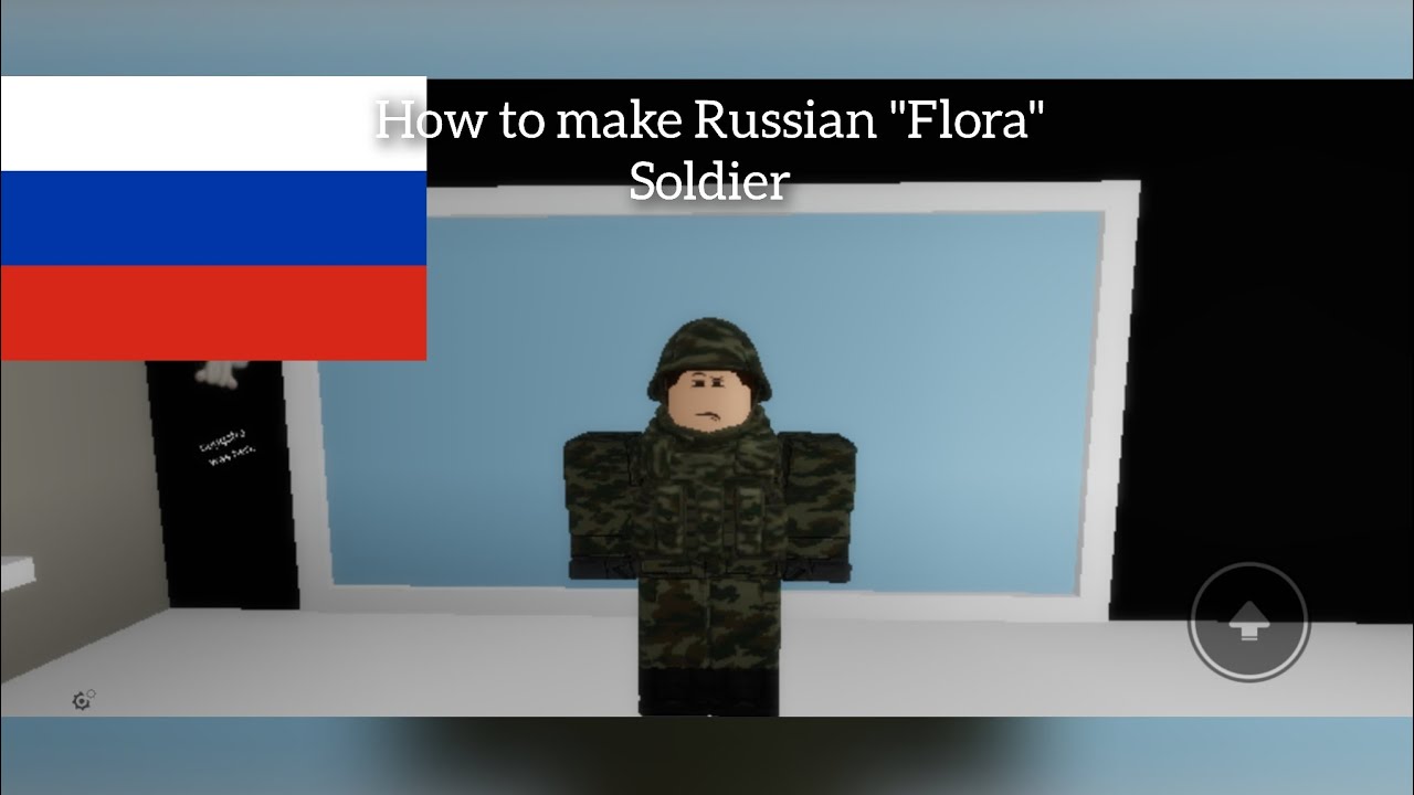 Brookhaven Rp: How to make Russian "Flora" Soldier - YouTube