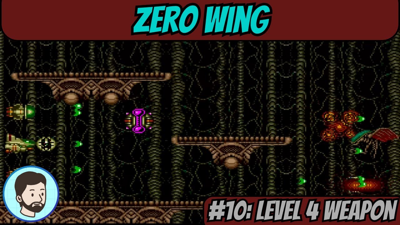 Zero Wing (Mega Drive) - Part 10: Level 4 Weapon - YouTube
