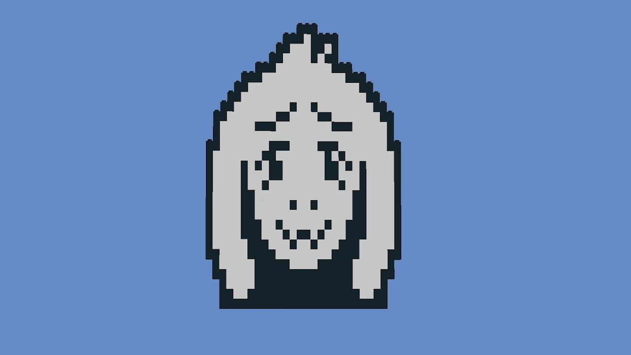 [ Linkdam ] LEGO part 75 - Make Asriel ( face ) from Undertale - YouTube