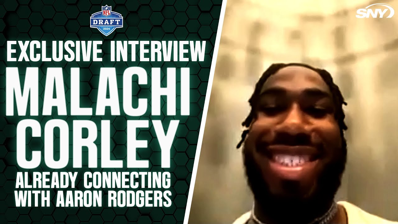 Jets NFL Draft pick Malachi Corley has already called Aaron Rodgers ...