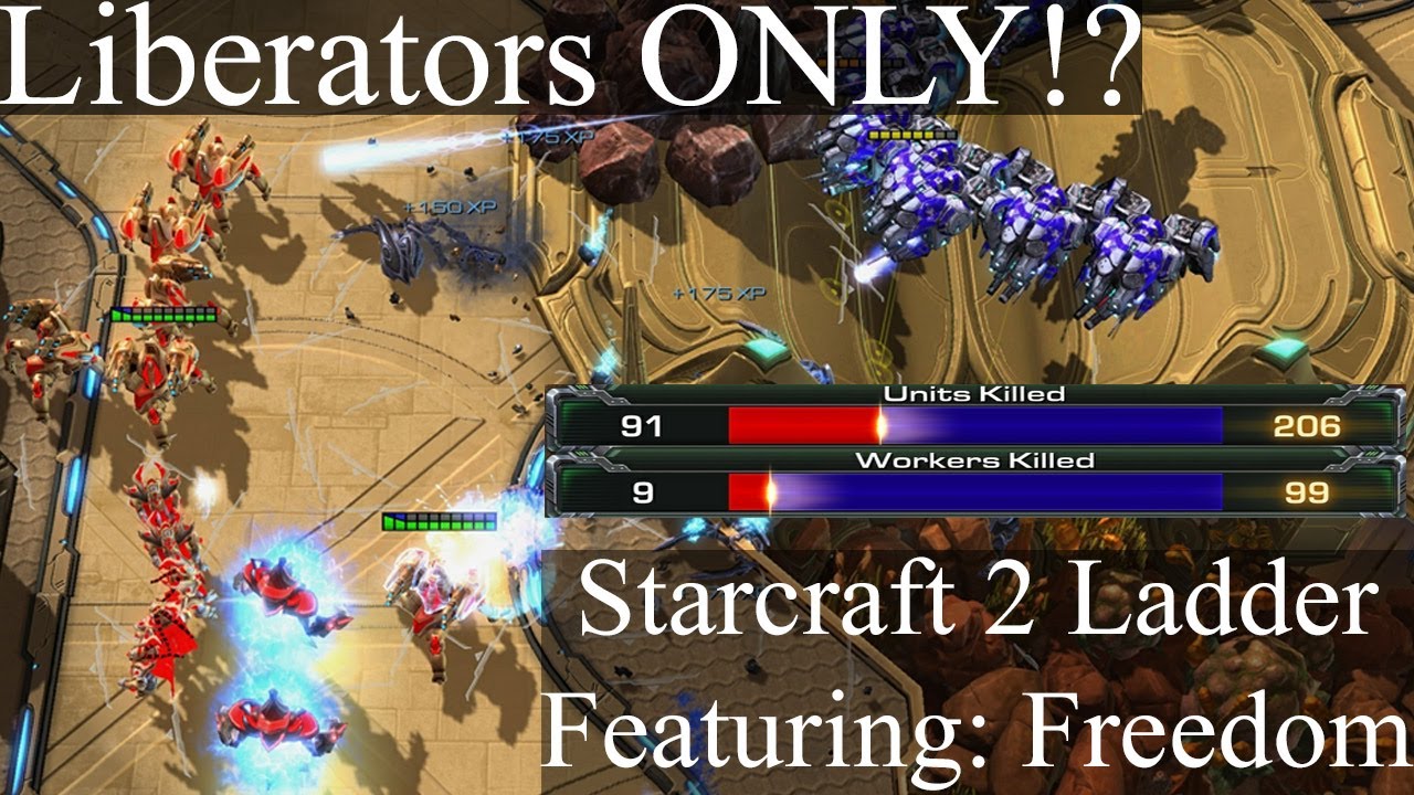 Starcraft 2 Ladder - Independence Day Special! Winning with ONLY ...