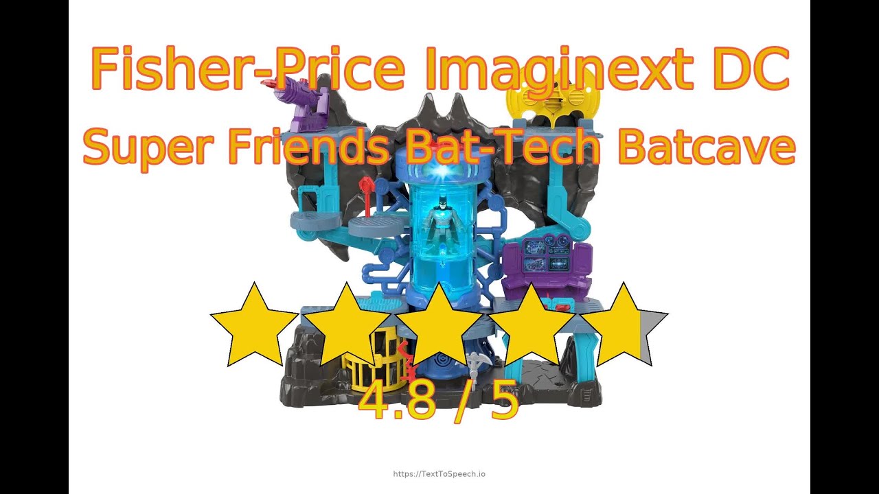 Let's review Fisher-Price Imaginext DC Super Friends Bat-Tech Batcave ...