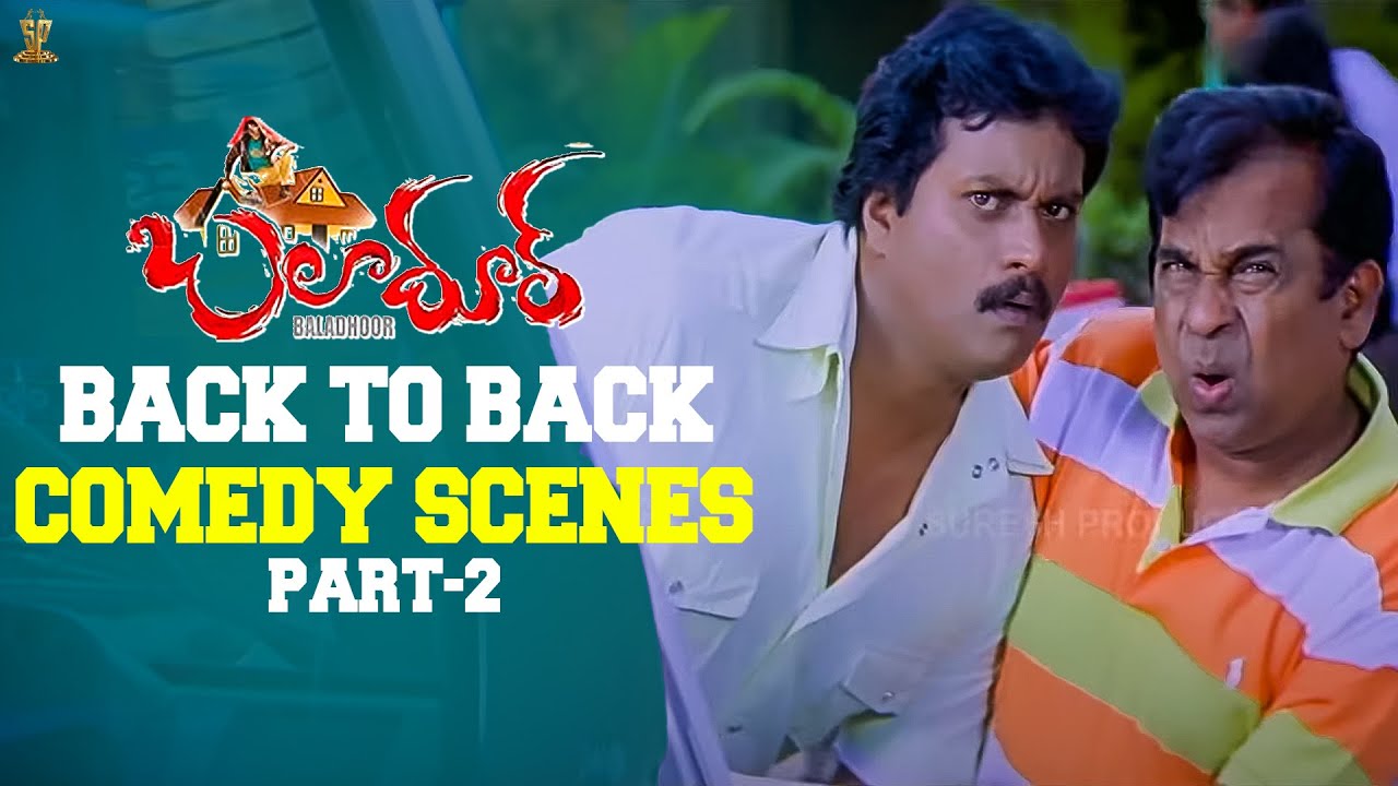Baladoor Back To Back Comedy Scenes Part 2 || Ravi Teja || Anushka ...
