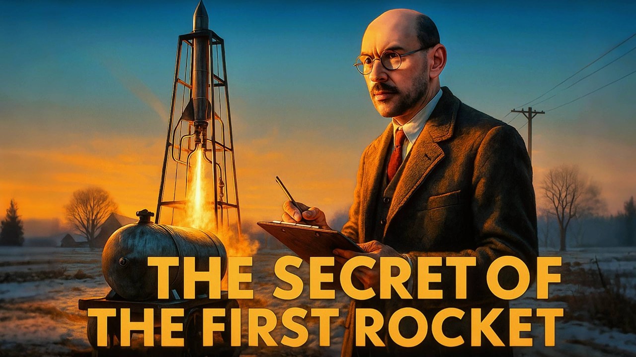 The First Liquid-Fueled Rocket! How Robert Goddard Invented the First ...
