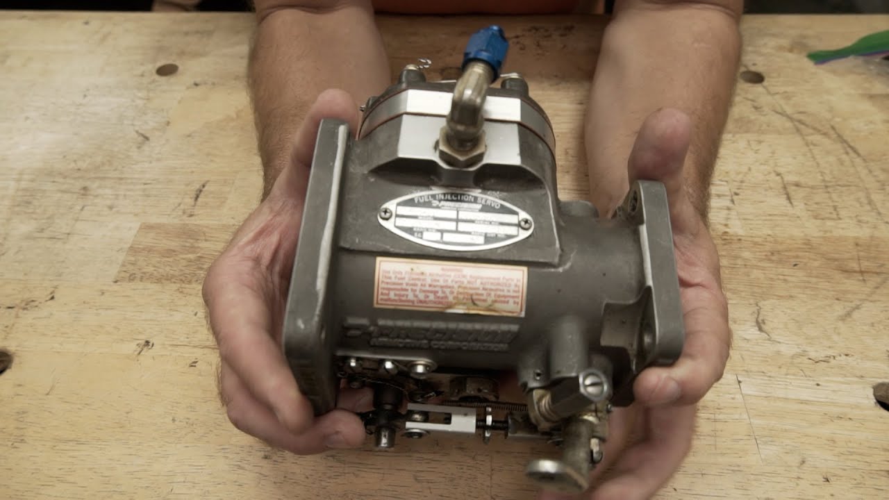 On The Bench- Lycoming Fuel Injector Servo - YouTube