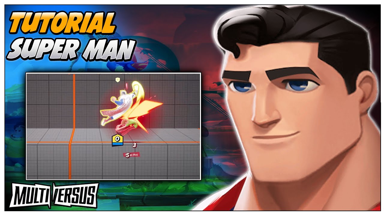 MULTIVERSUS - Super Man ( Combos y Habilidades ) - YouTube