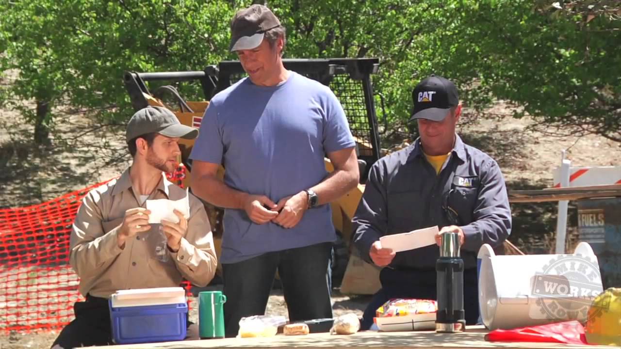 Mike Rowe's BTS Paychecks Commercial - YouTube