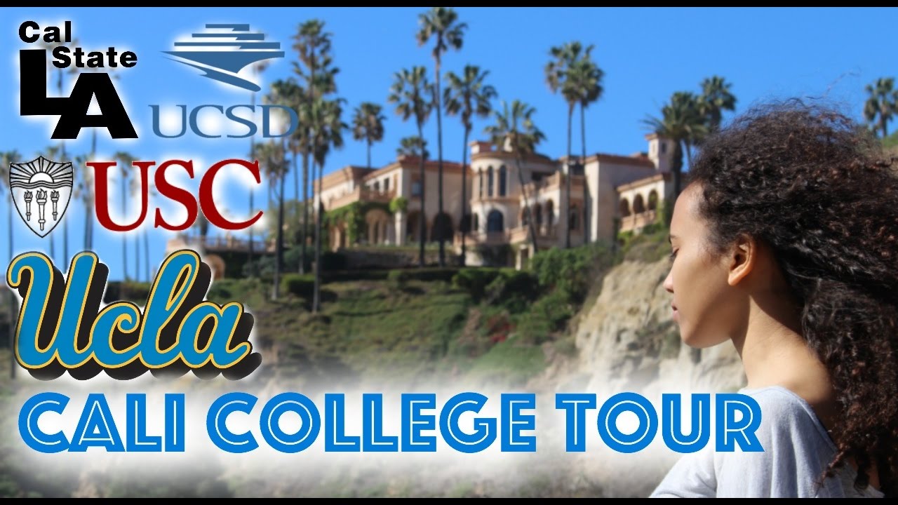 Touring LA and Campus touring: UCLA, USC, UCSD, CAL STATE LA - YouTube