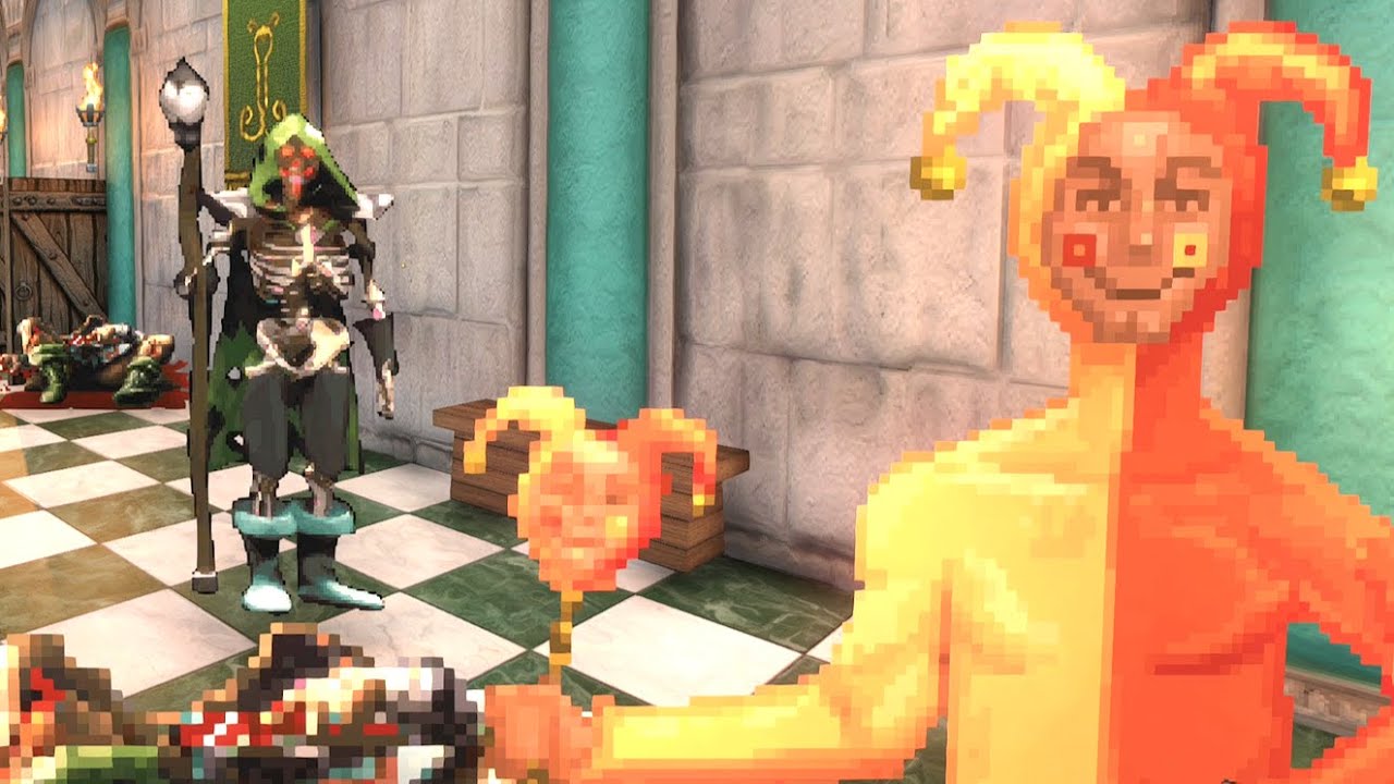 Daggerfall Unity Gameplay: Releasing a ANCIENT LICH into a crowded ...