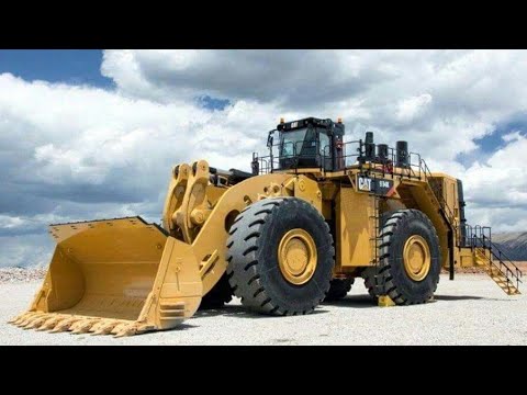 Biggest Komatsu wheel loader, bullDozer compilation - YouTube