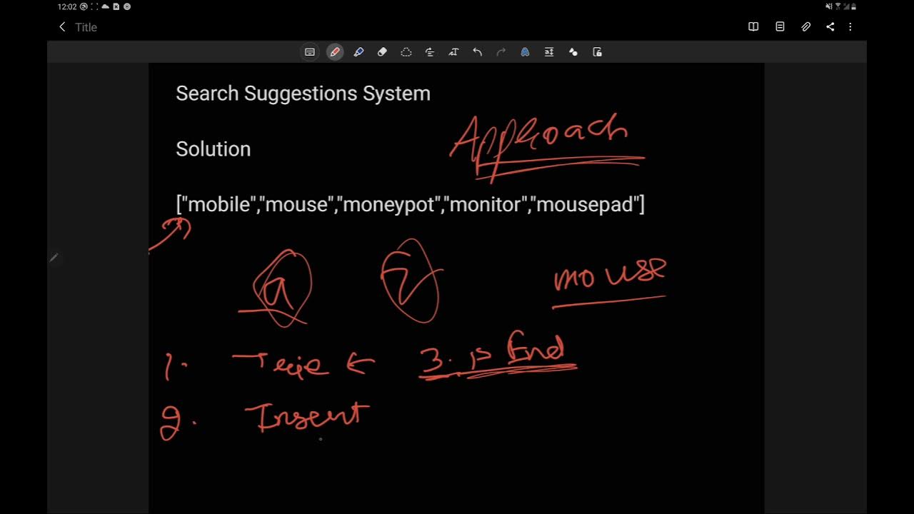 Search Suggestions System | Trie | May Leetcode Challenge - YouTube
