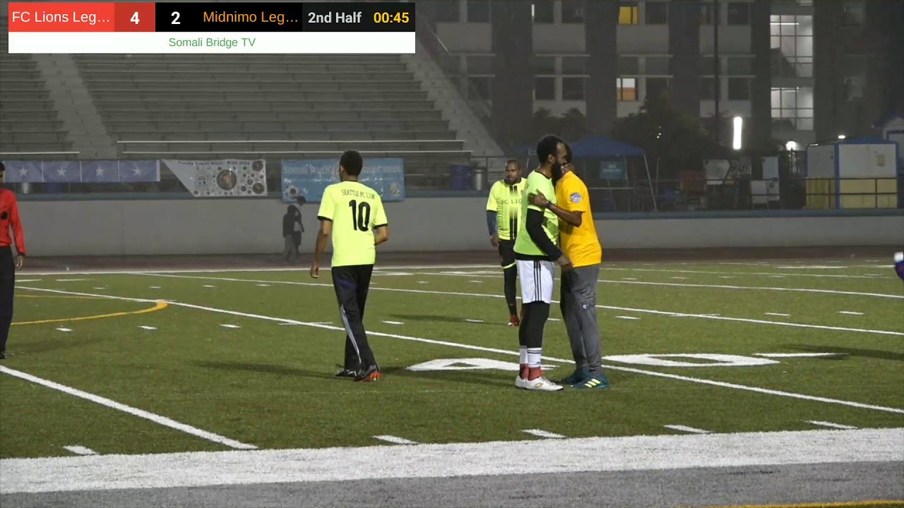FC Midnimo Legends vs FC Lions Legends - YouTube