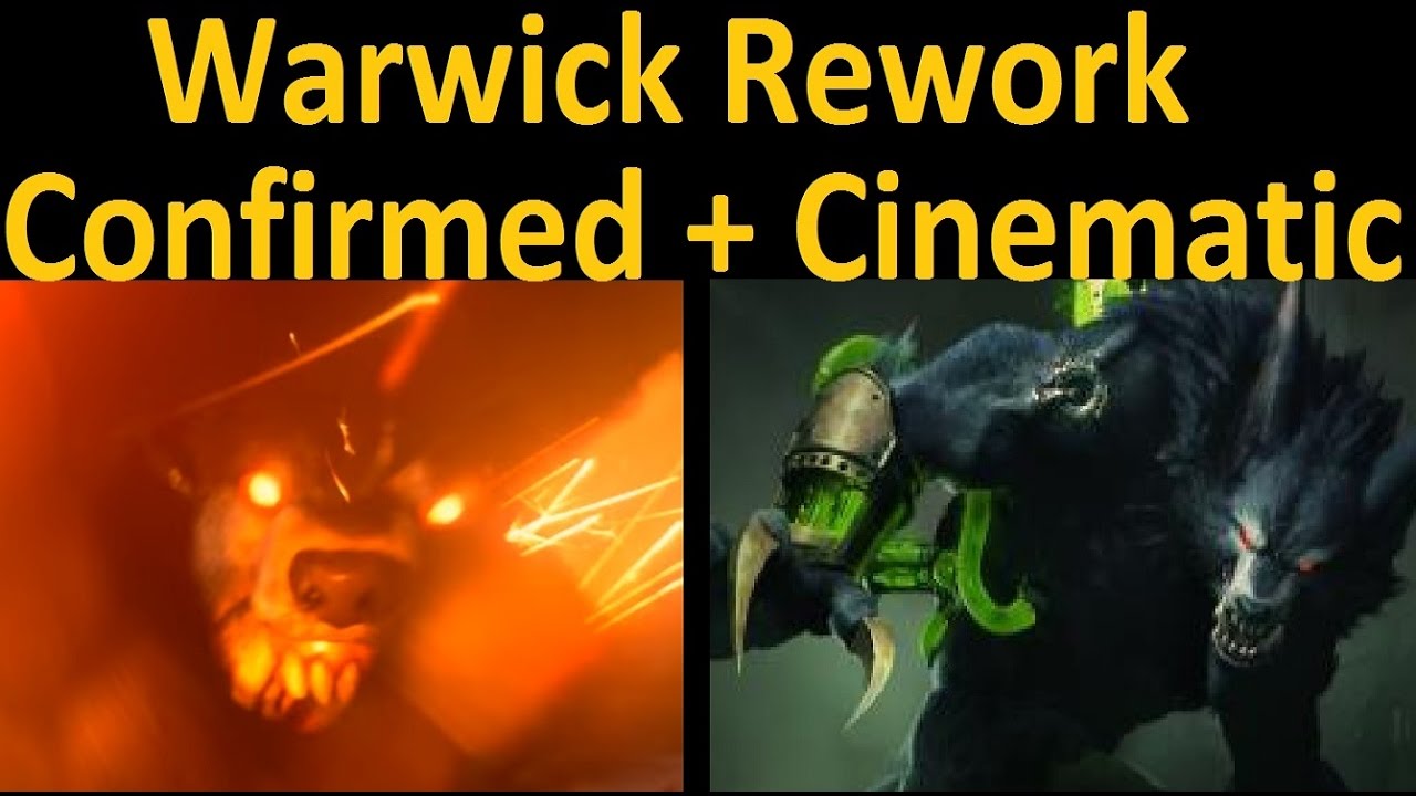Warwick Rework Confirmed! And he hates Cowardly ADC's... - YouTube